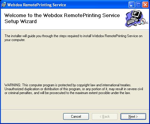 Configure Remote Printer